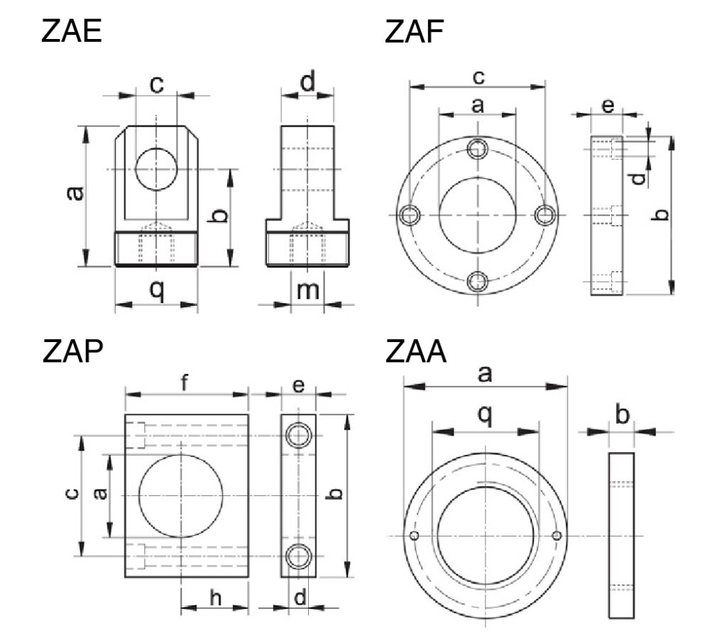 COD - Industrial Cylinders, Double Acting Oil Return - Abdex Hydraulics